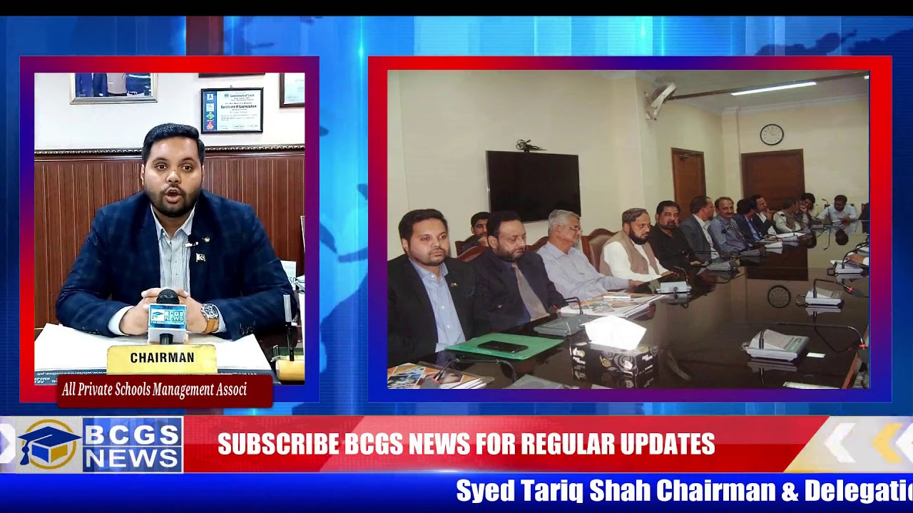 APSMA Delegation meets Secretary Education Sindh - YouTube