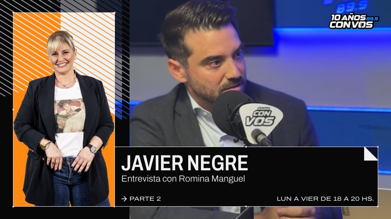Javier negre, periodista y propietario de la derecha diario, en "No ...