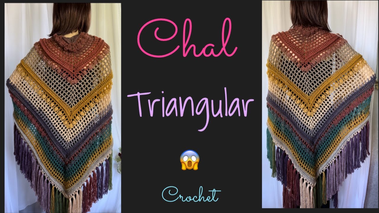 💓Chal Triangular *Paso a Paso*Crochet - YouTube