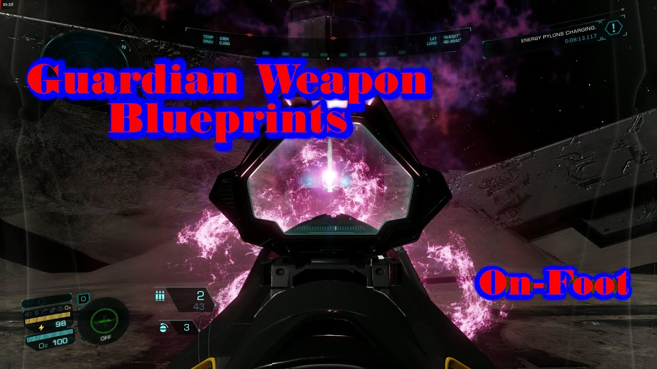 Guardian Weapons Blueprint - On Foot - YouTube