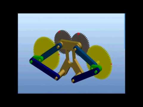Design and analysis of ornithopter mechanism - YouTube