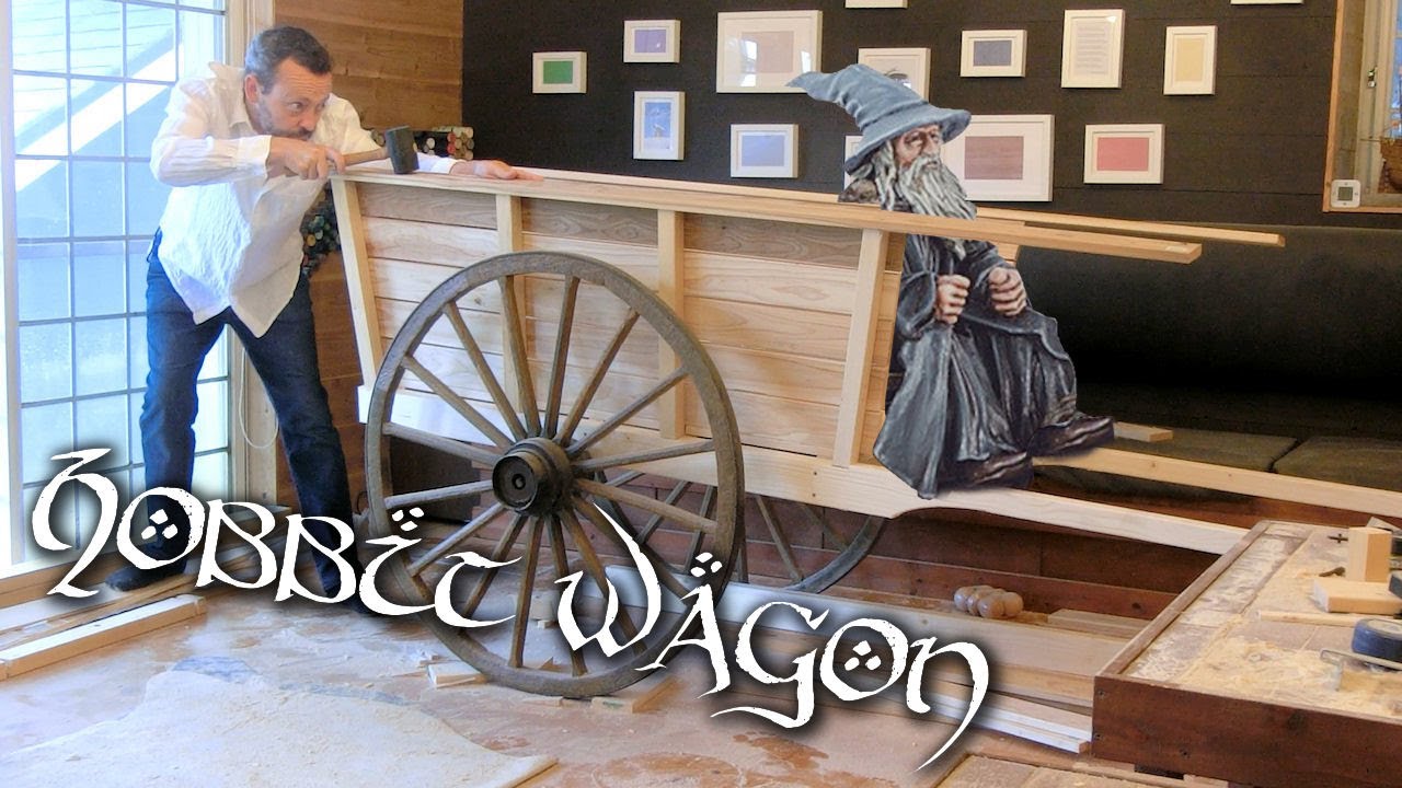 Making a HOBBIT CART from 2x4s (Ep7) - YouTube