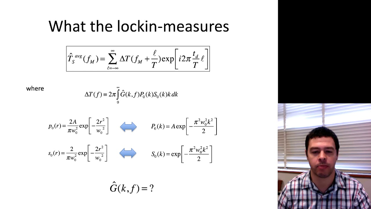 TDTR Theory 11: Point Response Function Primer - YouTube