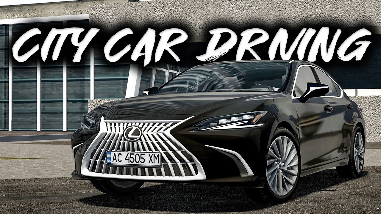 City Car Driving - 2021 Lexus ES 350 3.5 V6 | POV Drive - YouTube