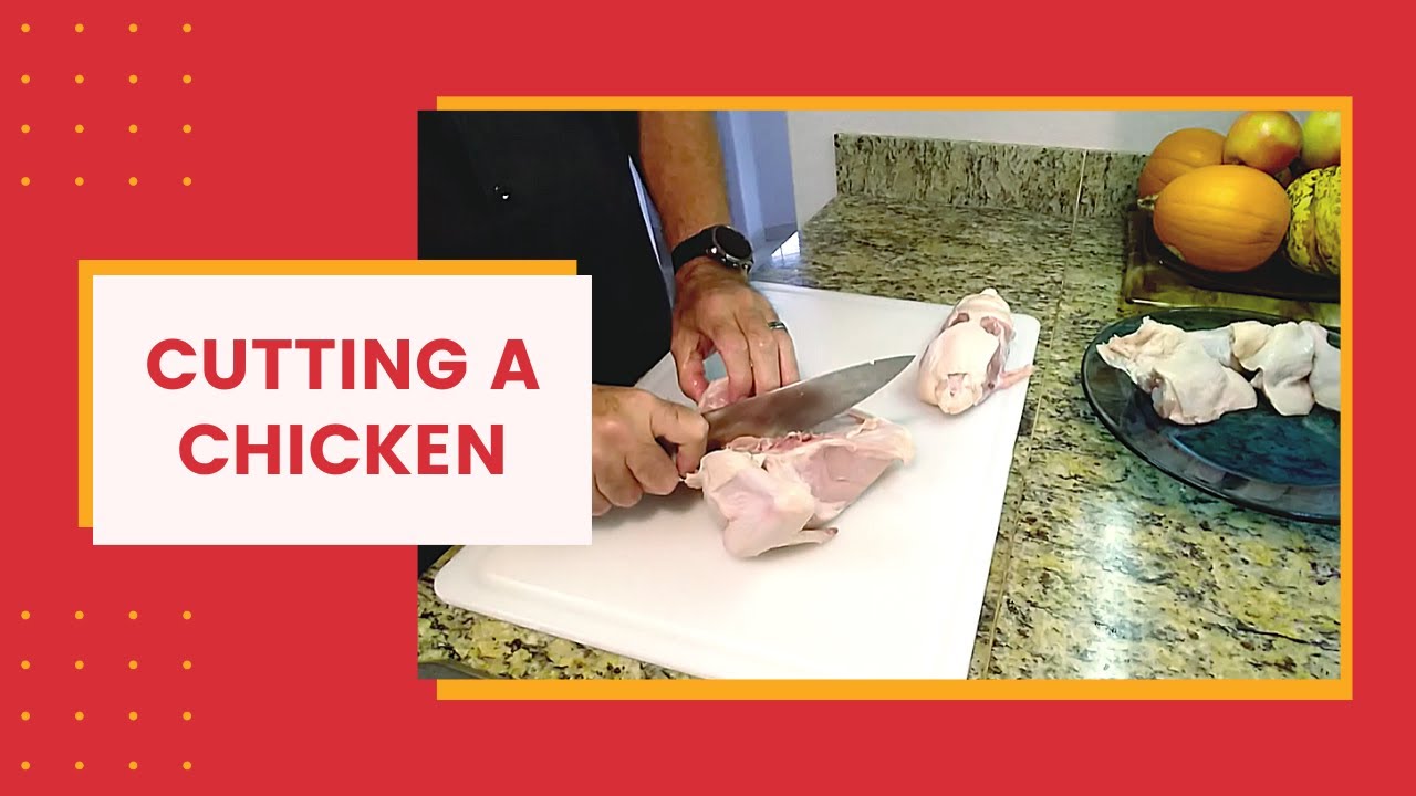 How to Cut a Chicken in Equal Portions - YouTube
