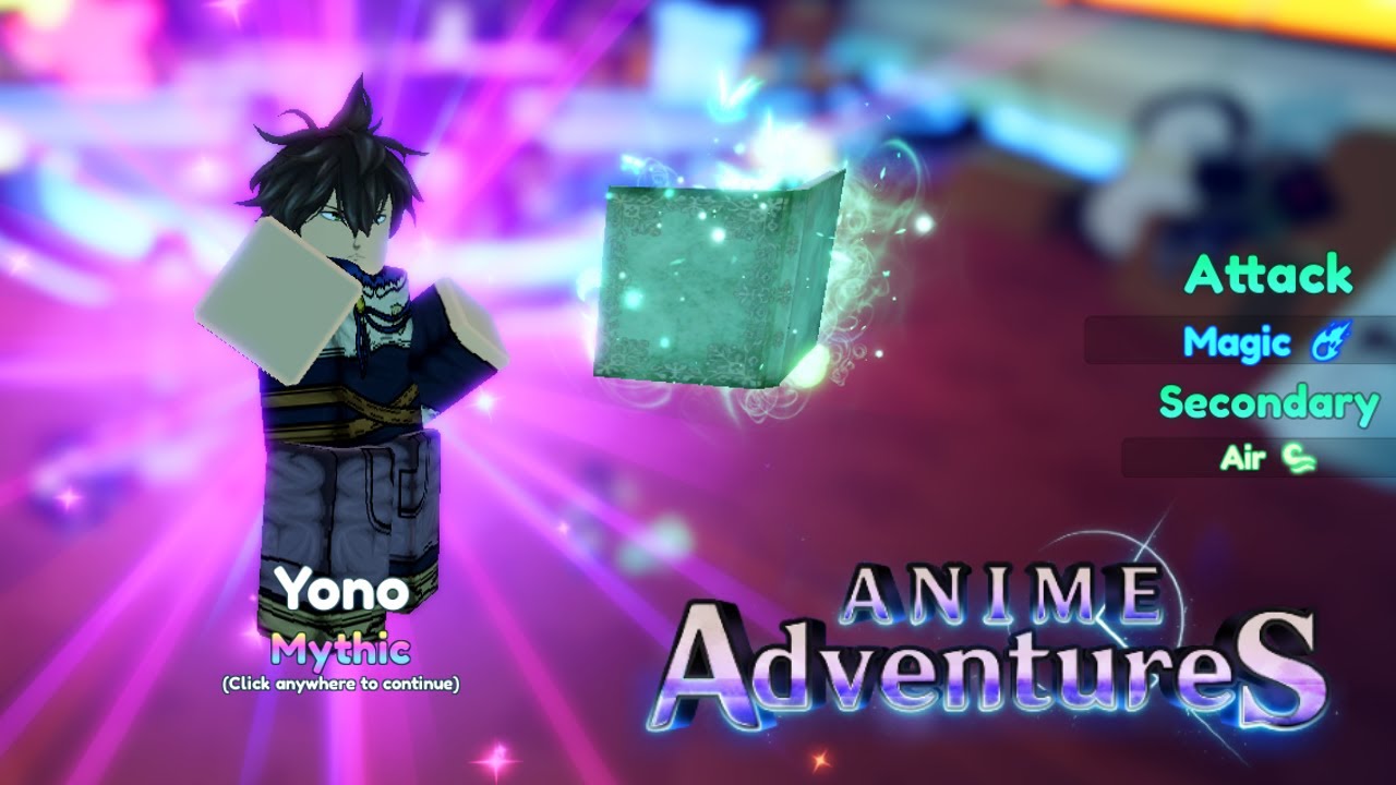 NEW UPDATE GETTING NEW MYTHIC YUNO (YONO) Anime Adventures - YouTube
