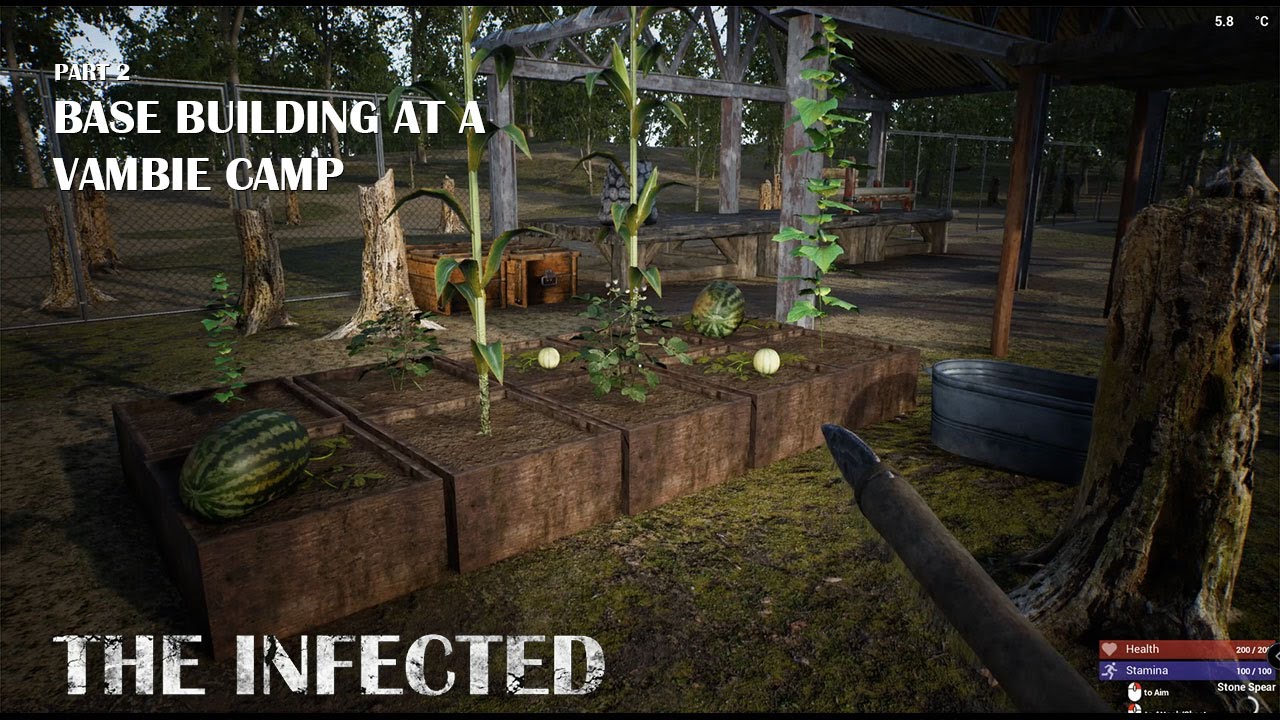 Building A Base At A Vambie Camp | Part 2 | The Infected Gameplay - YouTube