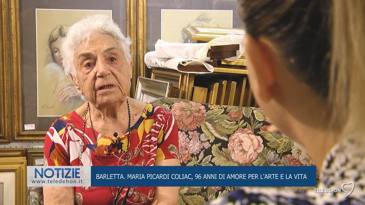 Barletta. Maria Picardi Coliac, 96 anni di amore per l'arte e la vita ...