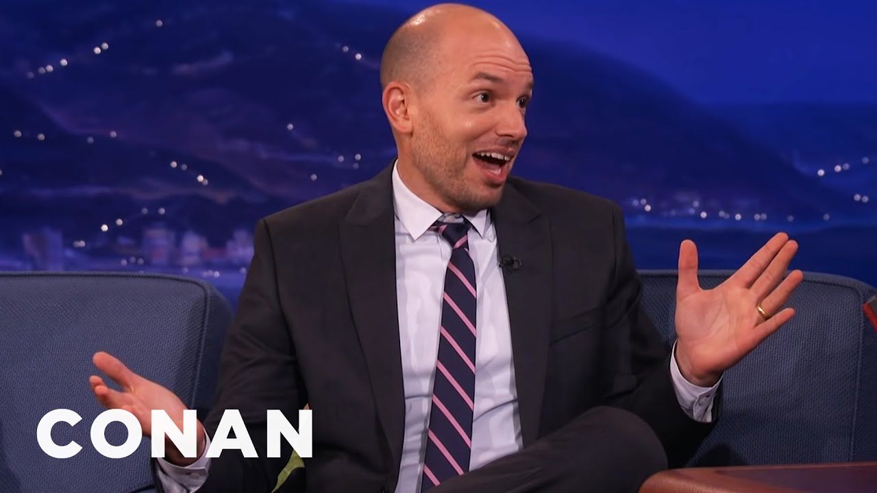Paul Scheer Rocked Out To 90's Boy Bands | CONAN on TBS - YouTube