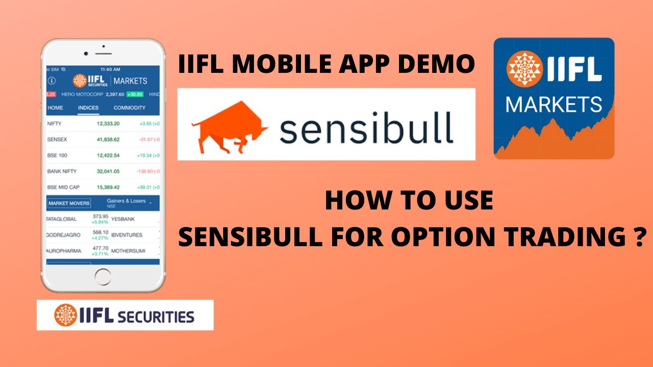 IIFL Market Mobile App Demo |Special Features | Sensibull |How to use ...