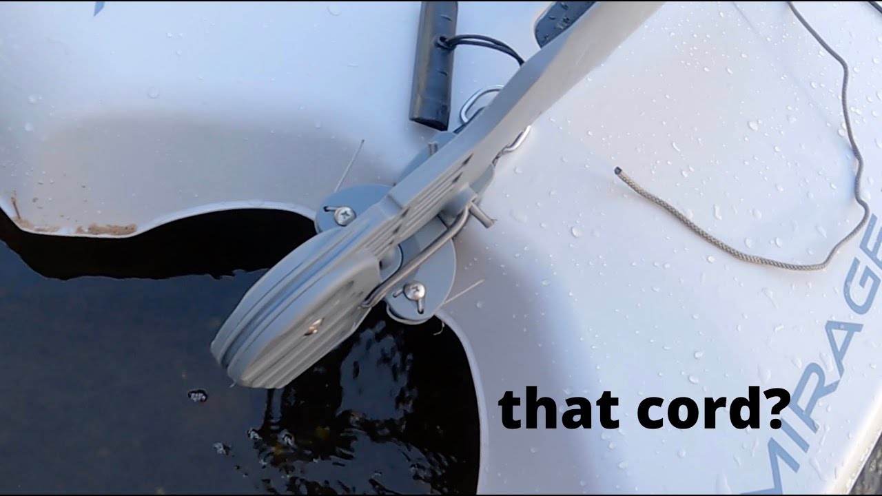 Broken Rudder on Hobie Mirage Lynx | Easy Fix - YouTube