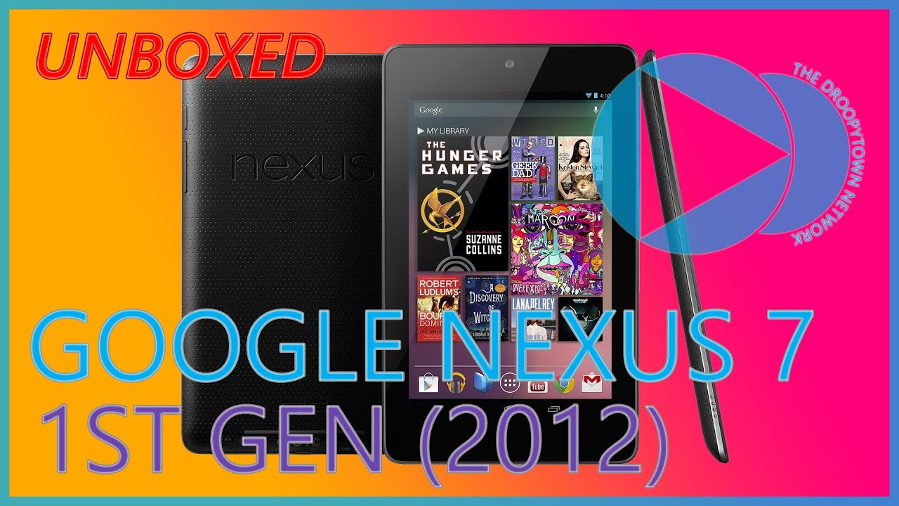 Google Asus Nexus 7 32GB Tablet 1st Generation (2012) Unboxing and ...