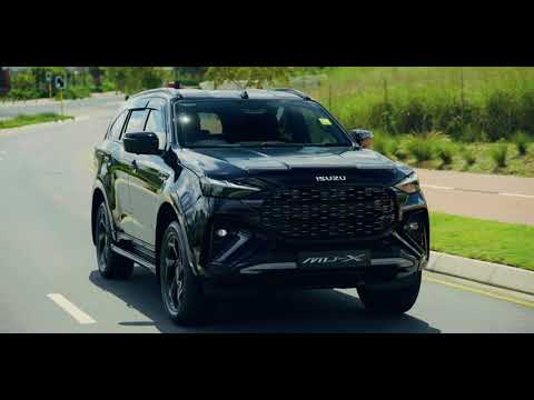 The new ISUZU MU-X Adventure SUV MY25