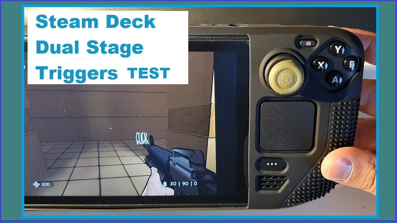 Steam Deck Dual Stage Trigger test - YouTube