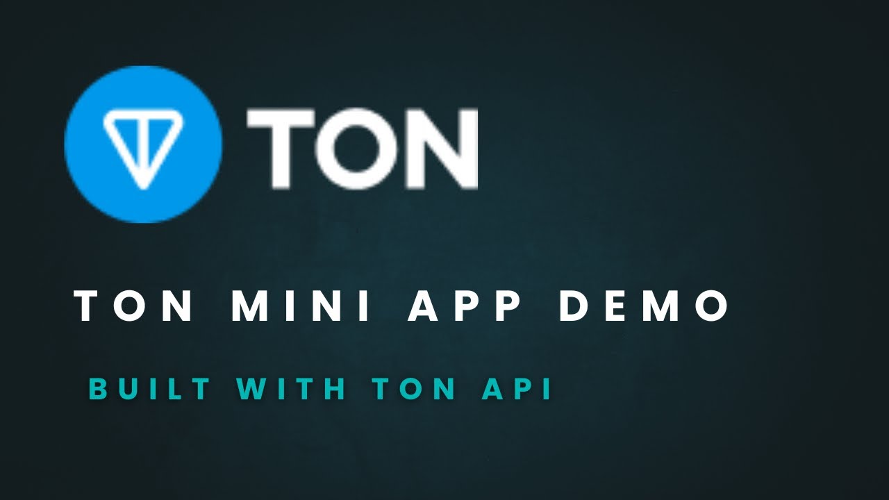 TON MicroPay: Telegram Mini App Demo Using TONAPI - YouTube