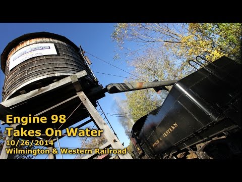 WWRR Engine 98 Takes On Water