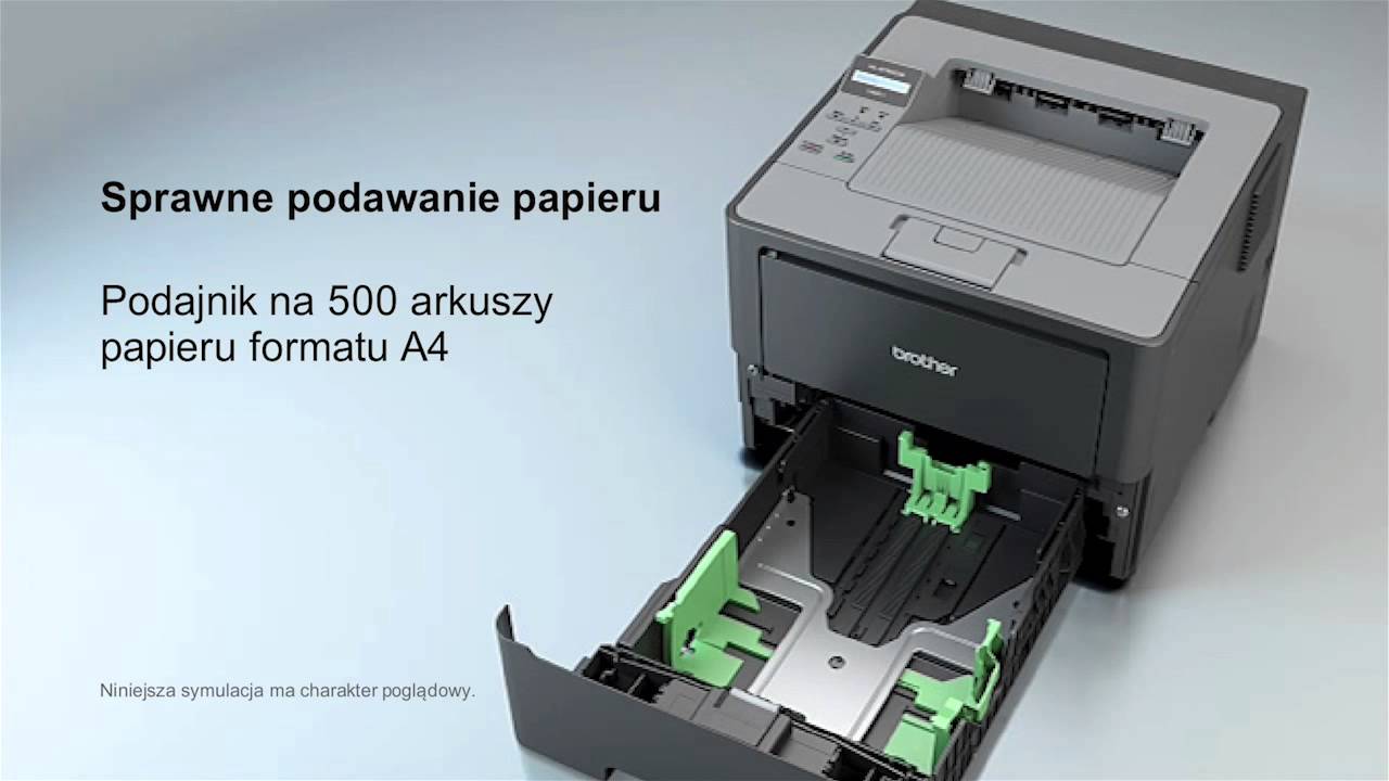 Brother HL-6180dw - YouTube