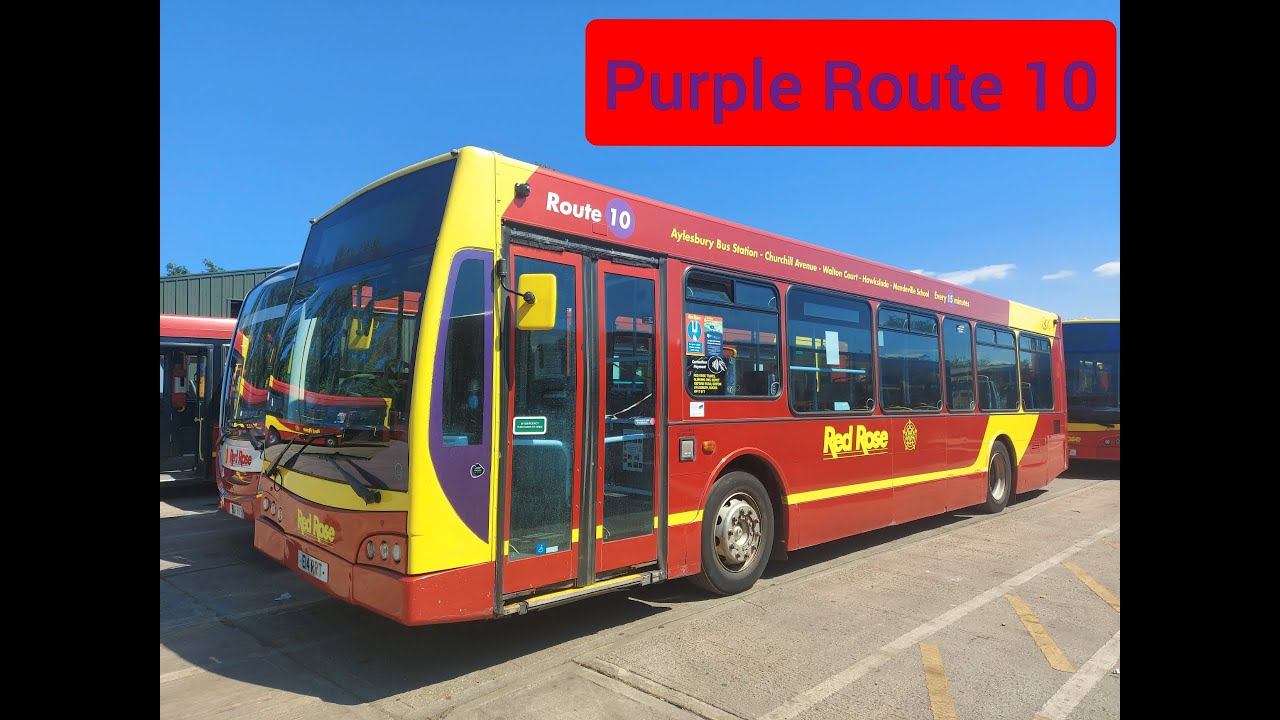 Route 10 | Route Visual | Red Rose Travel - YouTube