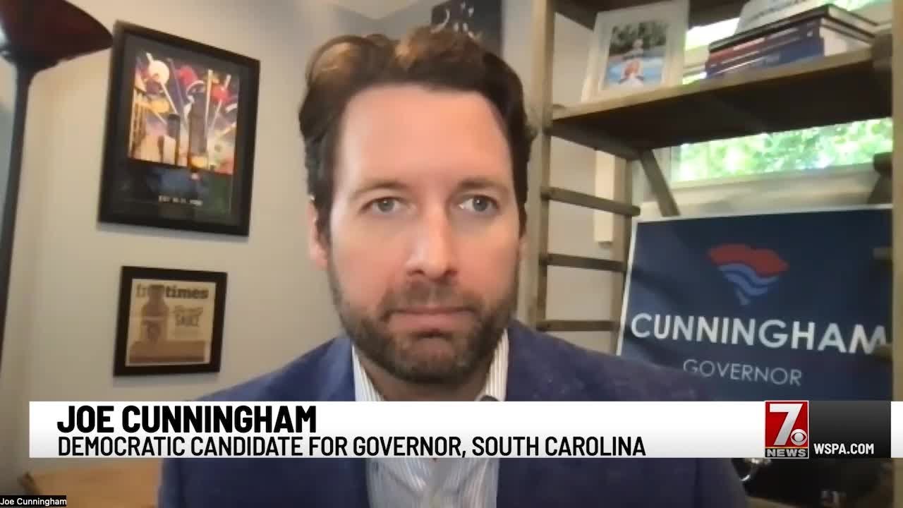 SC candidates for governor Joe Cunningham (D) - YouTube