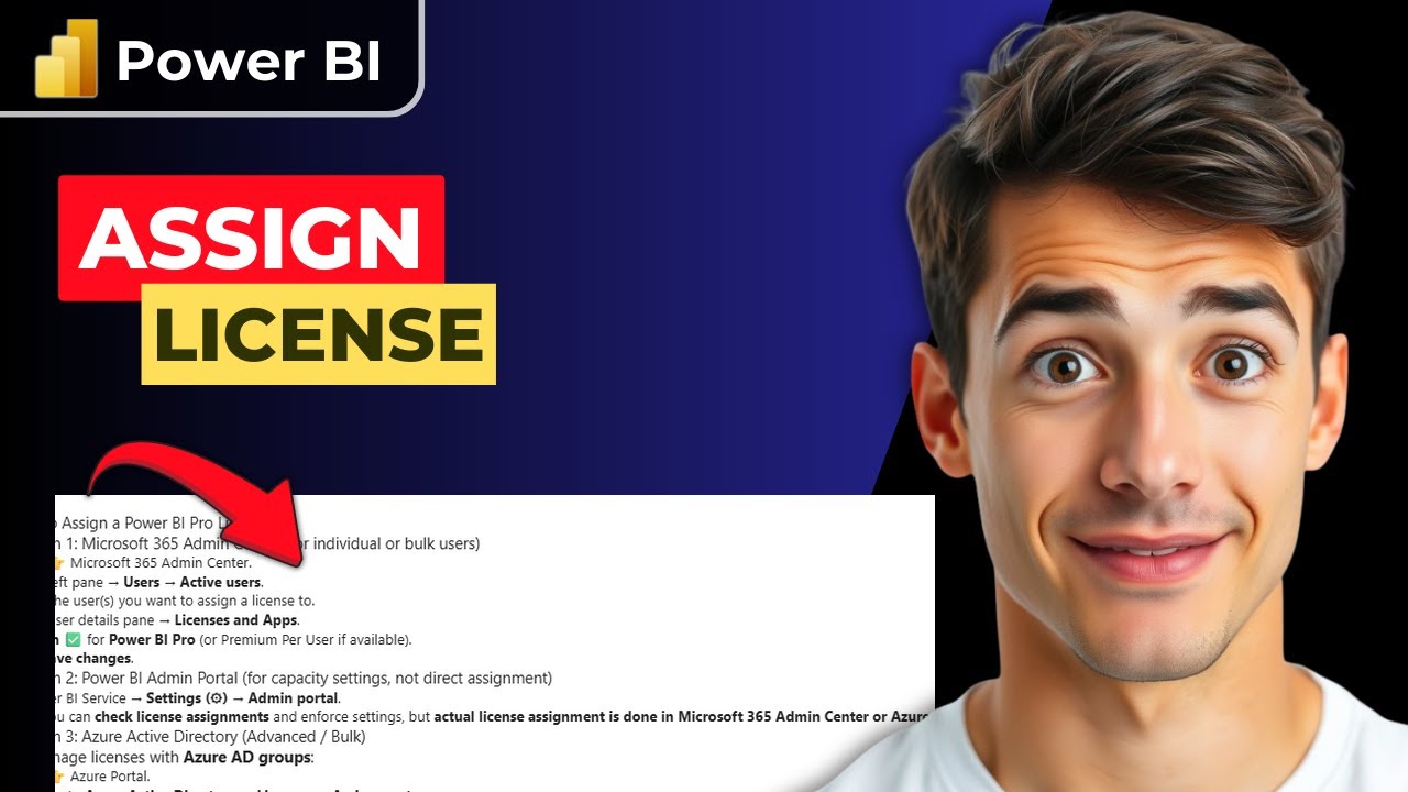 How To Assign Pro License In Power BI (Easiest Way) (2026 Guide) - YouTube