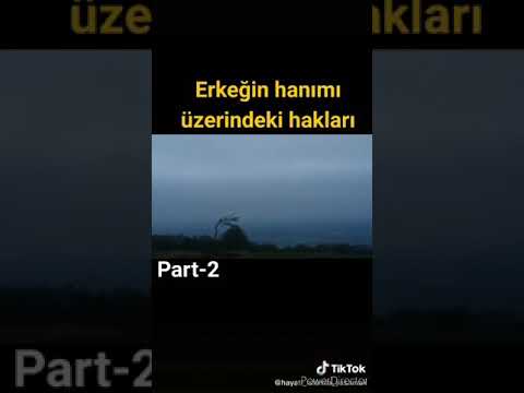 Erkeğin hanımı üzerindeki hakları