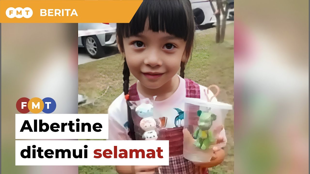 Albertine ditemui selamat di Batang Kali, polis tahan 5 suspek - YouTube