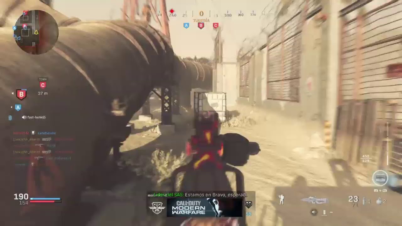 Jugando el nuevo mapa Rush, Call of duty modern warfare - YouTube