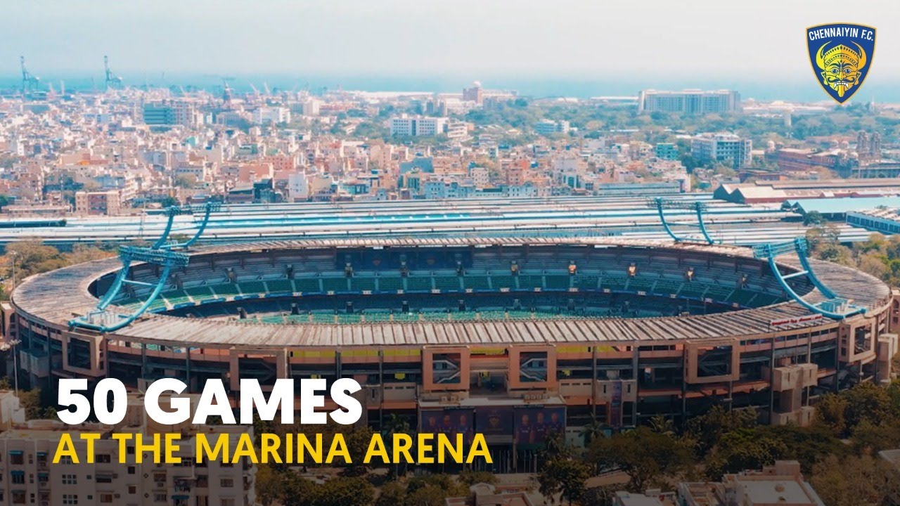 Chennaiyin FC | Season 6 | 50 Games At the Marina Arena - YouTube