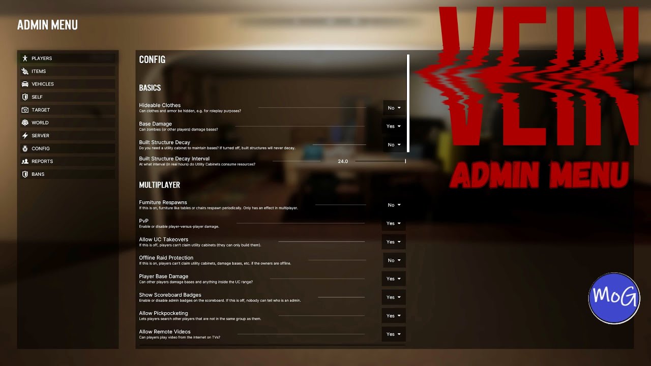 How To Access The Admin Menu | VEIN Tutorials-Admin Menu - YouTube