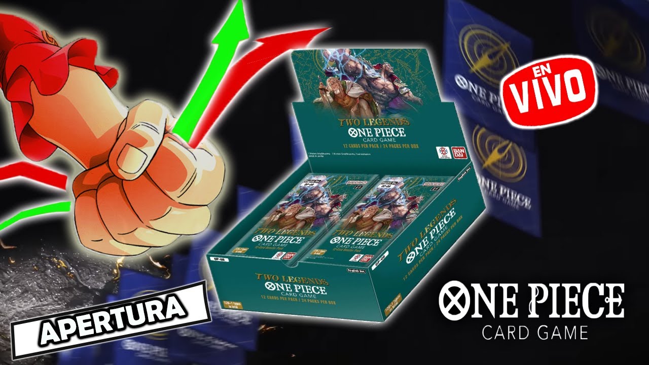 EN VIVO ¡ Booster box OP08 One Piece Card Game y SUPER PREMIUM ...