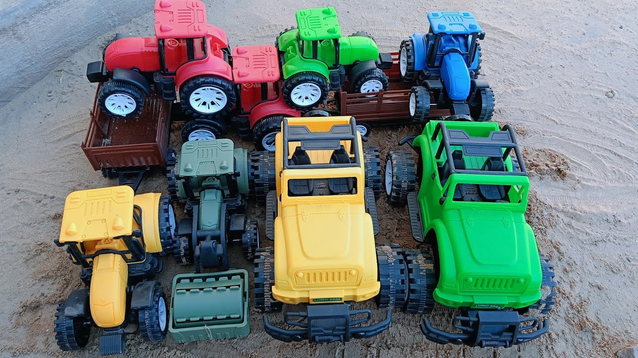 !! बच्चों आज अपने Sonalika tractor ओर TAFE tractor trolley से मिट्टी ...