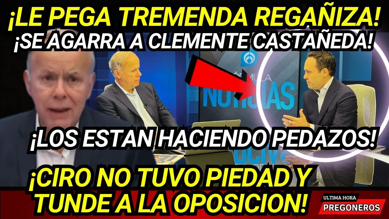 ¡LE PEGA TREMENDA REGAÑIZA! LOS ESTAN HACIENDO PEDAZOS! CIRO SE AGARRA ...