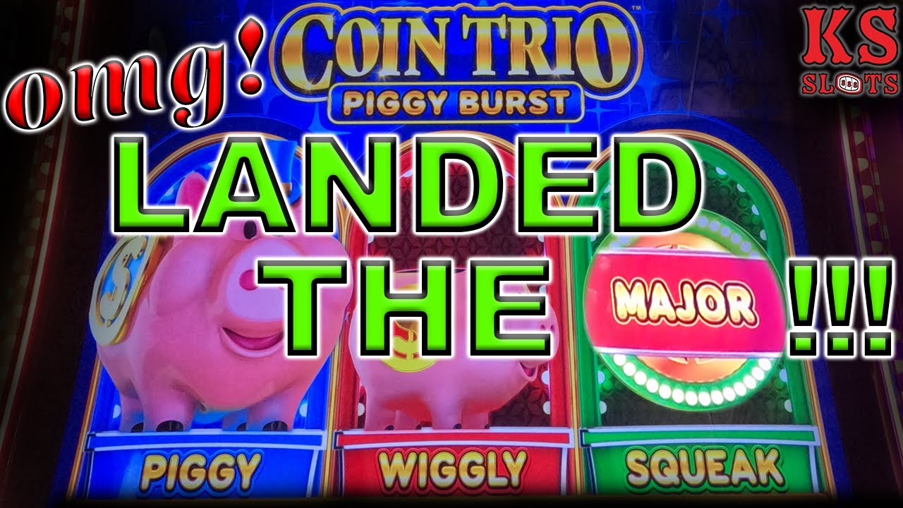 Major on Coin Trio Piggy Burst! - YouTube