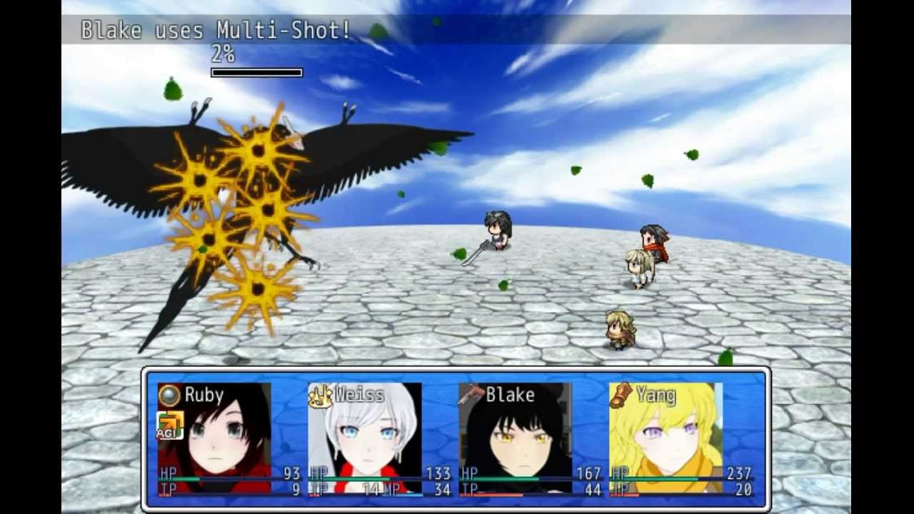 RWBY RPG Boss Battle Nevermore - YouTube