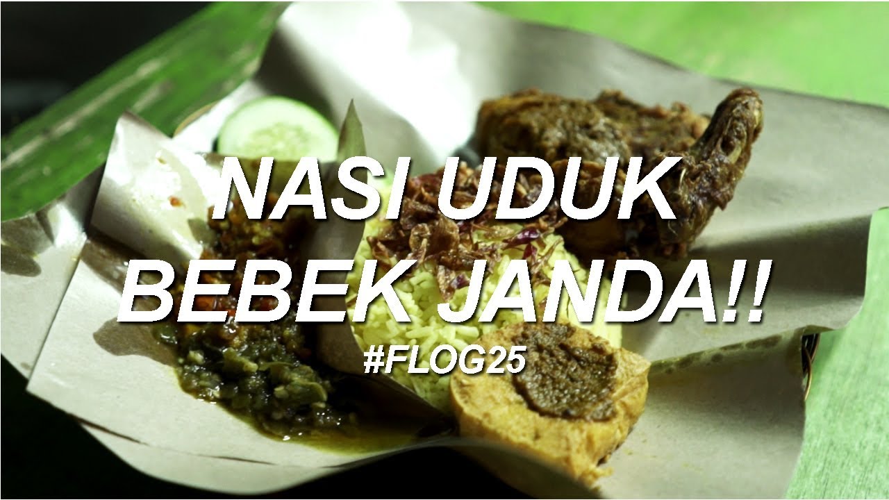 PECEL BEBEK JANDA, MURAH, SAMBALNYA SADIS BIKIN NANGIS! - #FLOG25 - YouTube