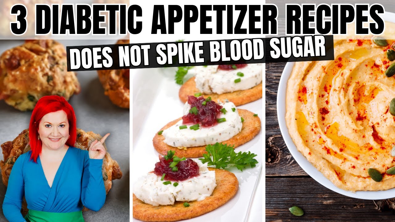 3 EASY Diabetic Appetizer Recipes for ANY Celebration | Low Carb Party ...