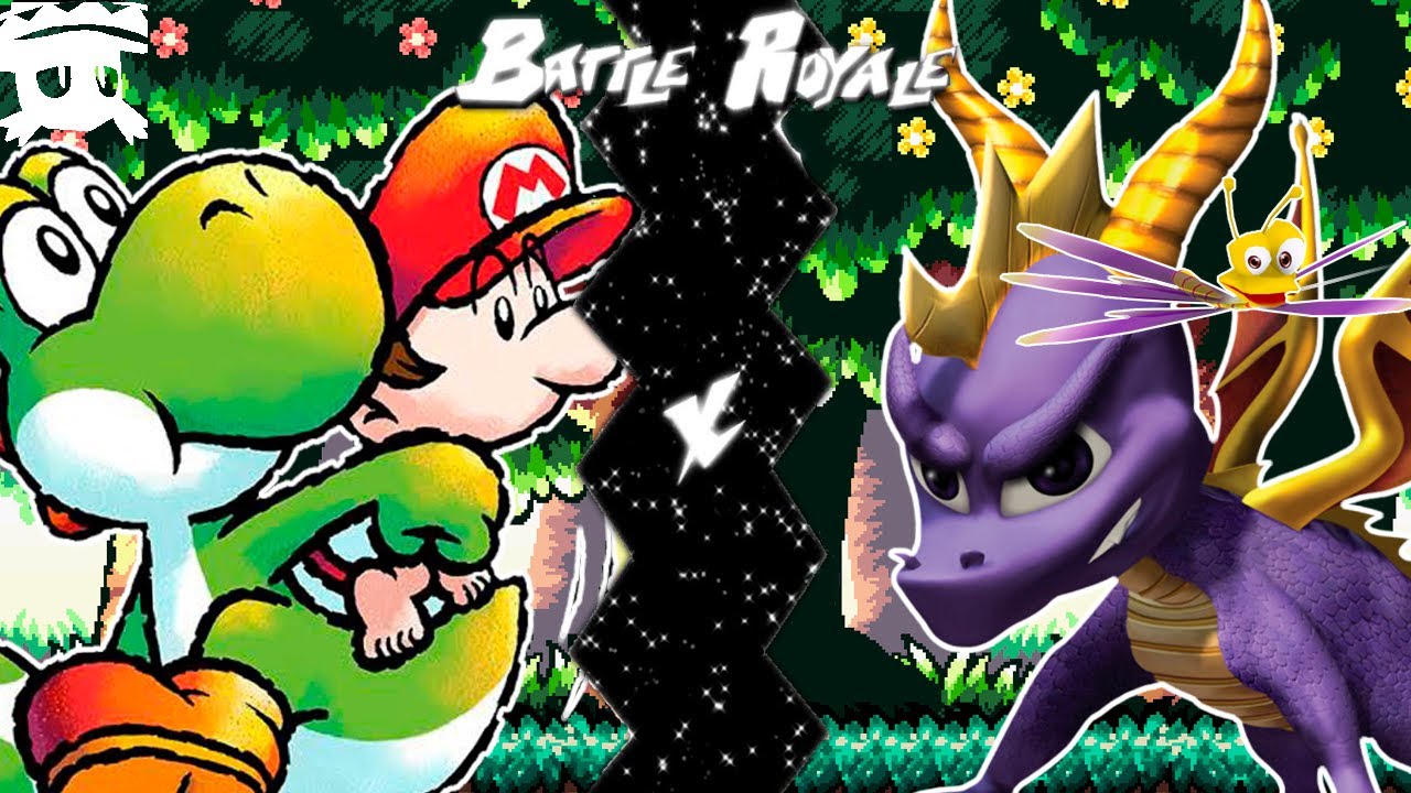 Yoshi vs Spyro | Battle Royale sub español (Nintendo X Activision ...