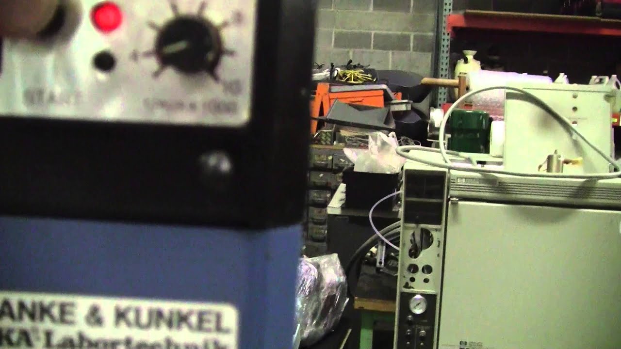 IKA Labortechnik T50 Homogenizer - YouTube