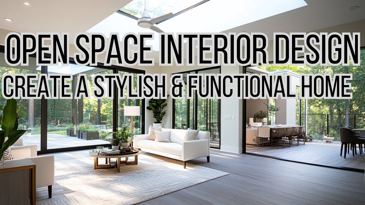 Open Space Interior Design: Create a Stylish & Functional Home - YouTube