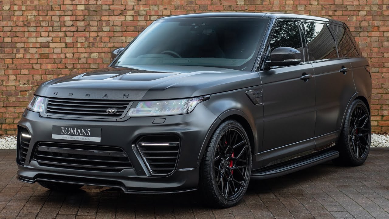 2019 Range Rover Sport 5.0 SVR Urban - NERO Design Wet Satin Exterior ...