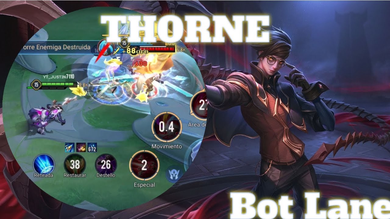 Aov: Thorne Gameplay | ARENA OF VALOR | 傳說對決 | RoV | Liên Quân Mobile ...