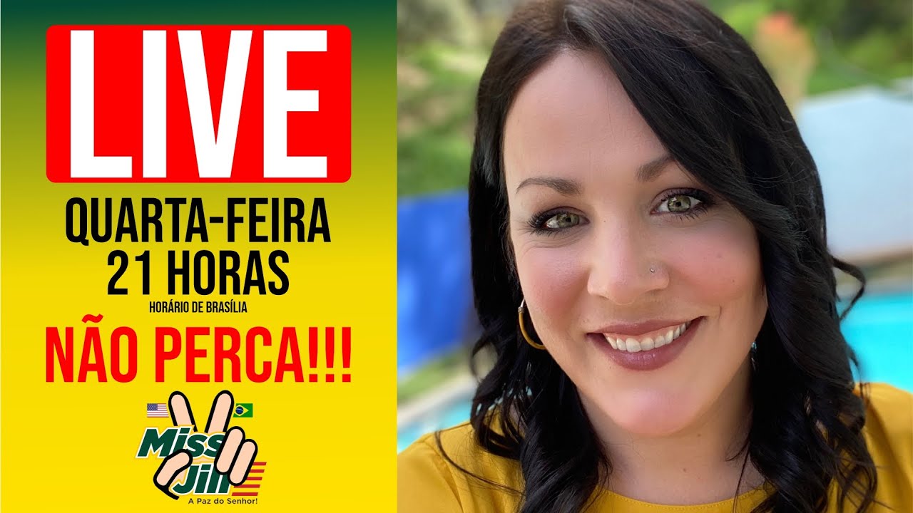 Aula ao vivo com Miss Jill nesta quarta-feira, não perca de jeito nehum ...