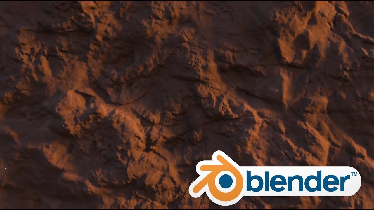 Cliff / Rock Sculpt in Blender- Timelapse - YouTube