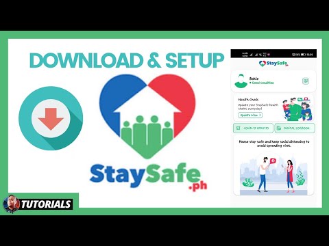 HOW TO DOWNLOAD STAYSAFE PH APP | HOW TO SETUP STAYSAFE PH APP ...