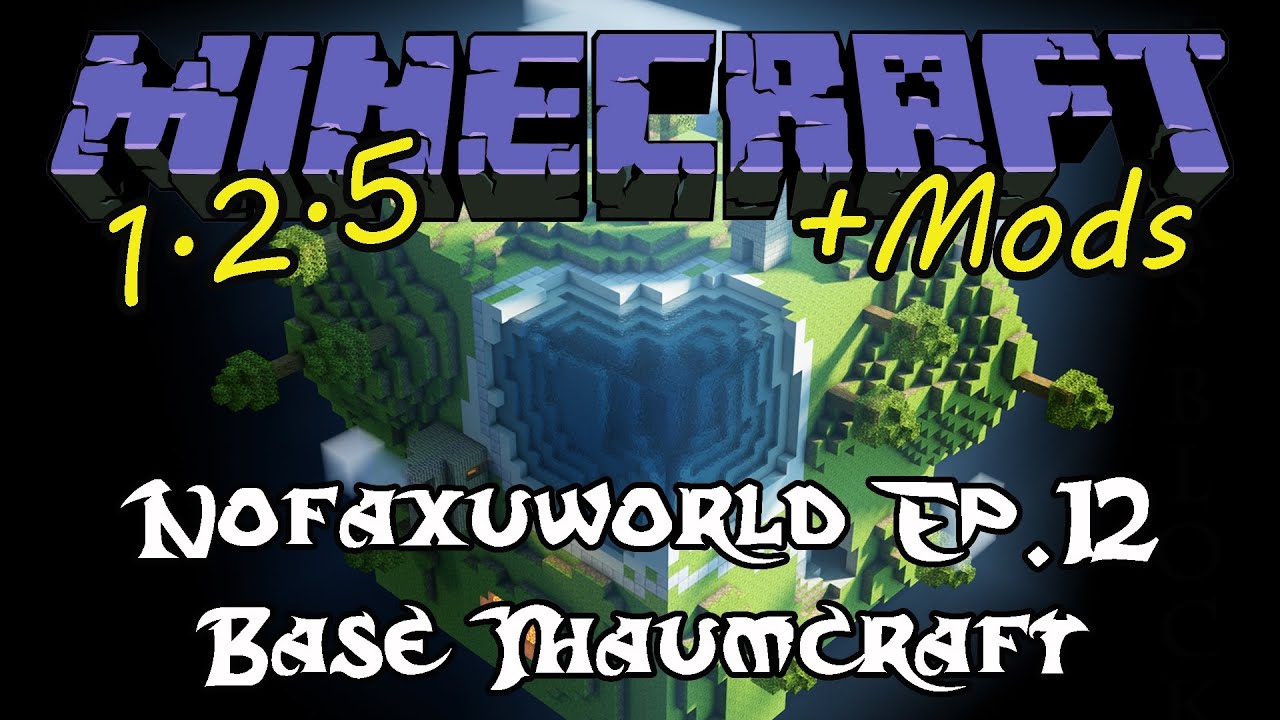 Minecraft + Mods - Série Nofaxuworld Ep.12 - Base do Thaumcraft - YouTube