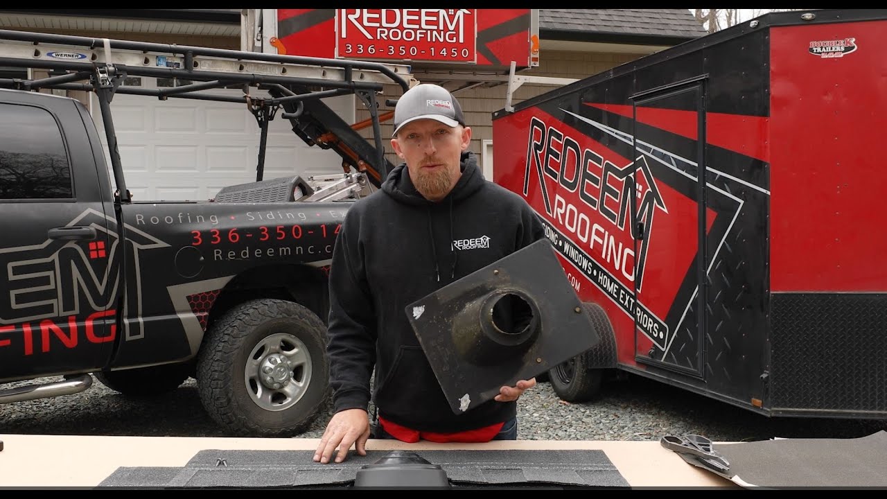 Common Cause of Roof Damage is Pipe Flashing. Redeem Roofing Burlington ...