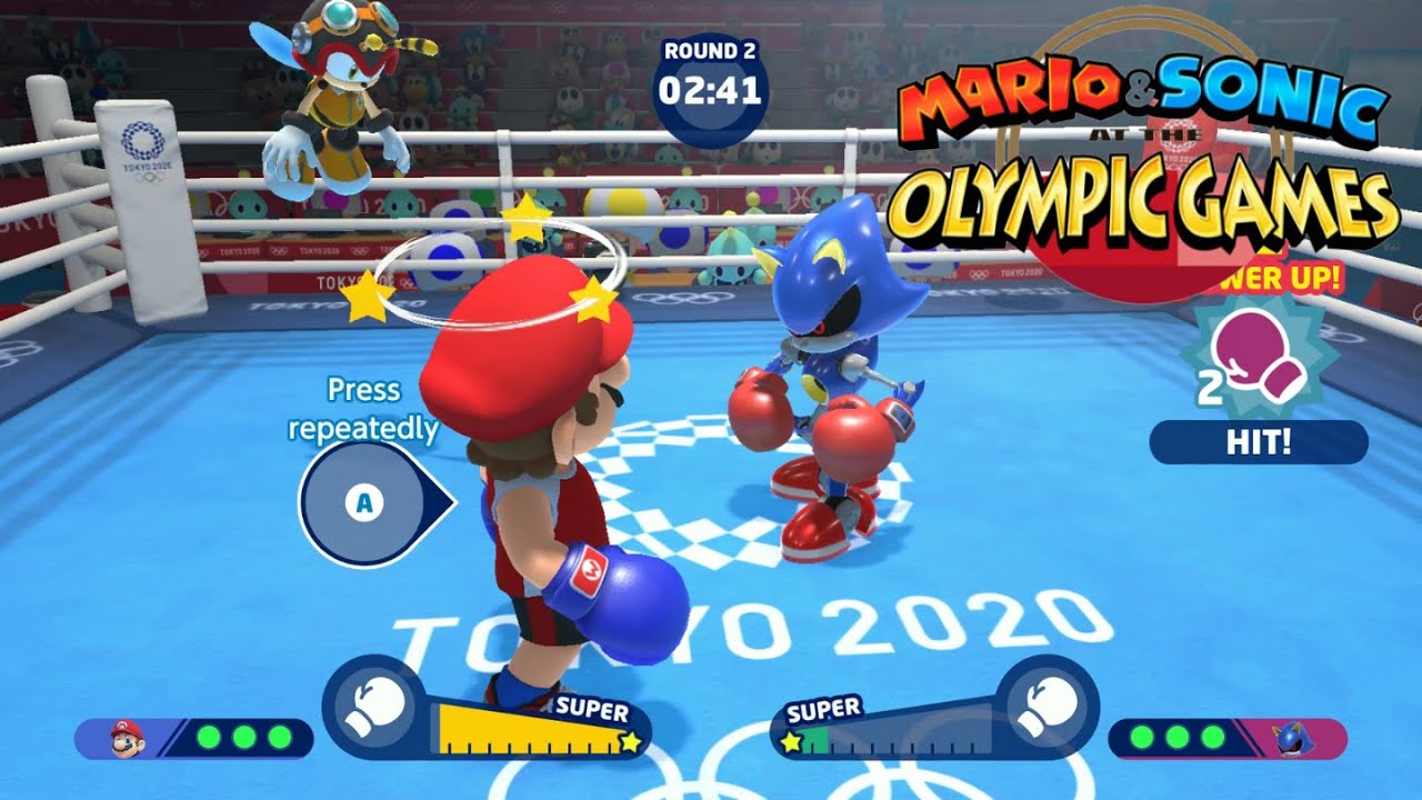 Mario & Sonic At The Olympic Games Tokyo 2020 ( Boxing ) - YouTube
