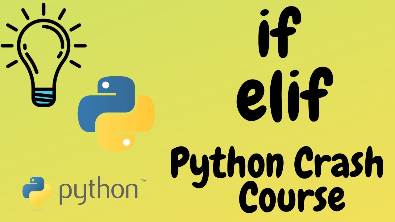 Conditionals in Python | Python Crash Course for Absolute Beginners ...