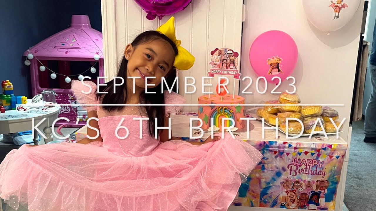 KC’S 6TH ROBLOX THEME BDAY PARTY l teambaal - YouTube