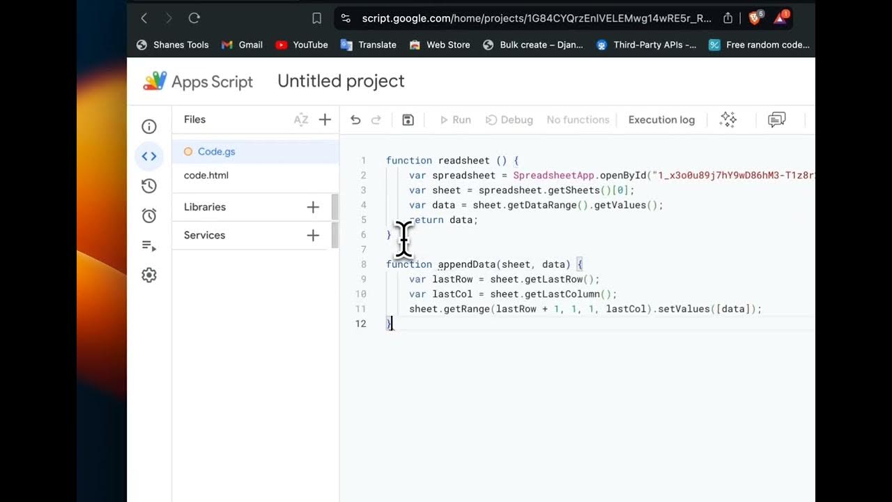 Introducing Google Apps Script Copilot AI Code Autocompletion! - YouTube